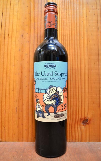 【楽天市場】ビッグ ハウス ザ ユージュアル サスペクト[2013]年 カベルネ ソーヴィニヨン カリフォルニア ワインBig House The Usual Suspect Cabernet ...