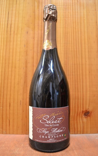 【楽天市場】セルジュ マチュー シャンパーニュ テット ド キュヴェ セレクト (最高キュヴェ) 生産者元詰 R.M 限定品 セラー蔵出し 重厚ボトルSerge Mathieu ...