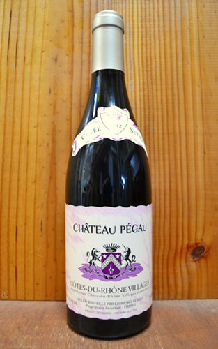 【楽天市場】【6本以上ご購入で送料 代引無料】シャトー ペゴー コート デュ ローヌ ヴィラージュ ルージュ キュヴェ スティエ 2012 赤 ...