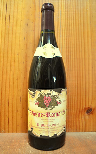 【楽天市場】ヴォーヌ ロマネ[1996]年 蔵出し限定秘蔵品 ドメーヌ ベルナール マルタン ノブレ元詰 AOCヴォーヌ ロマネVosne ...