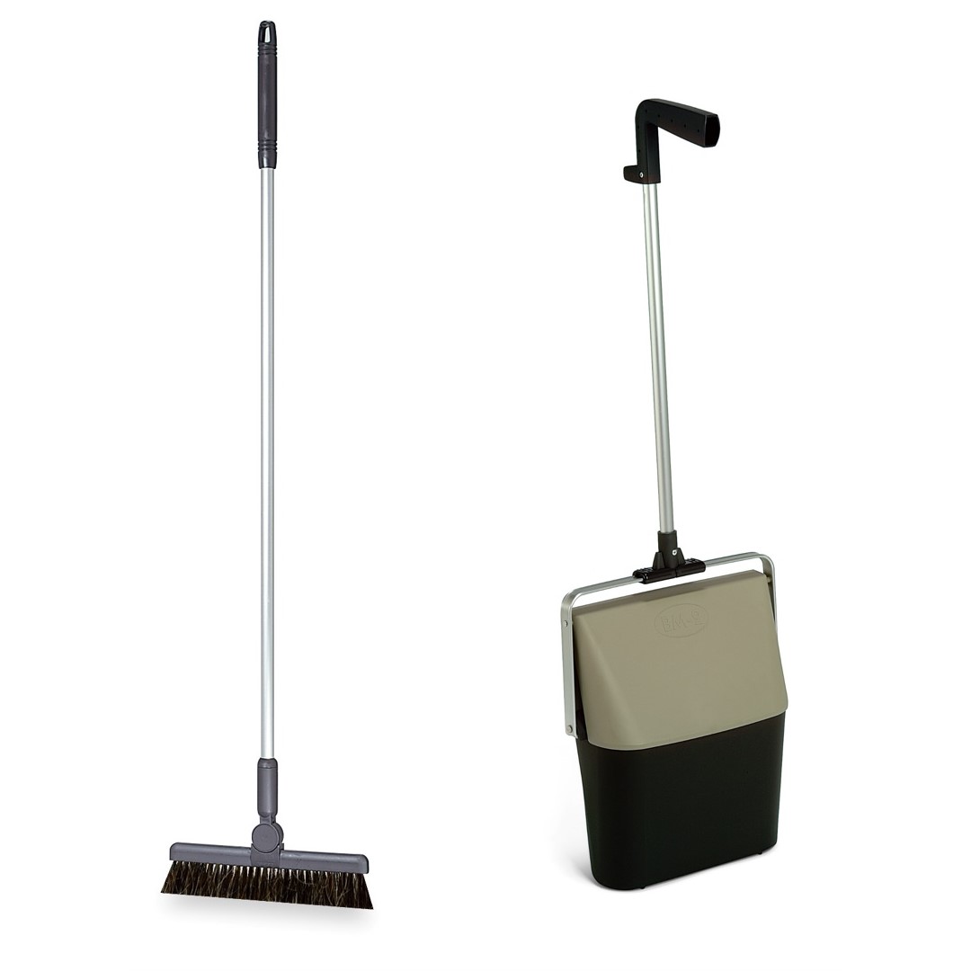 【楽天市場】【オシャレでコンパクトなホーキとチリトリのセット】エコBM-2チリトリ＋BM-2ホーキ（26cm・1本柄）セット｜スリムで超軽量なチリトリ＆外ほうきセット 玄関ほうき 屋外用 ...