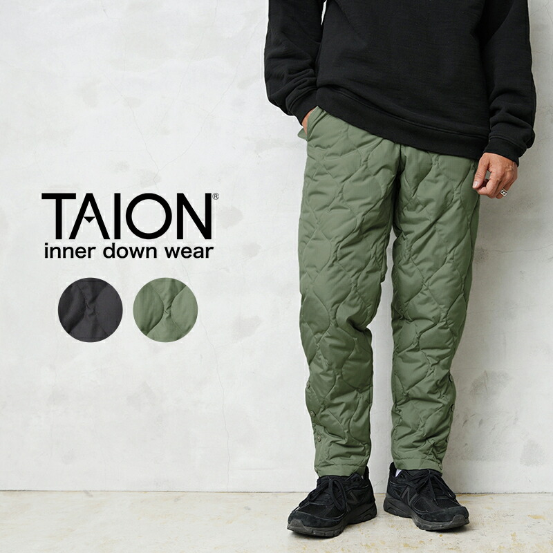 【楽天市場】クーポンで最大18%OFF★TAION タイオン TAION-133BML-1 MILITARY LINE ボタンスリット ダウンパンツ 【C2】【Sx】【R】｜ズボン 軍パン ...