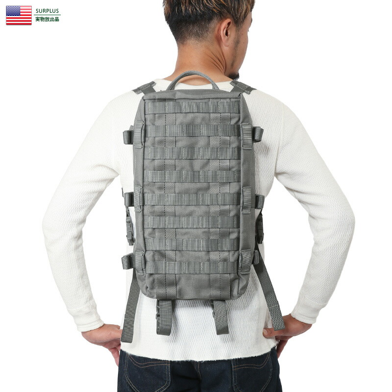 【楽天市場】実物 新品 米軍 U.S.ARMY SKRAM DTL-10836-1 “GO BAG” バックパック FOLIAGE【クーポン ...