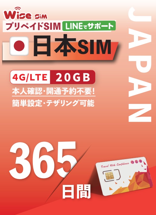 【楽天市場】【WISE SIM】docomoSIM データ容量20GB 最大365日 日本国内用プリペイドSIM docomoSIM ドコモSIM リチャージ可能：WISE SIM