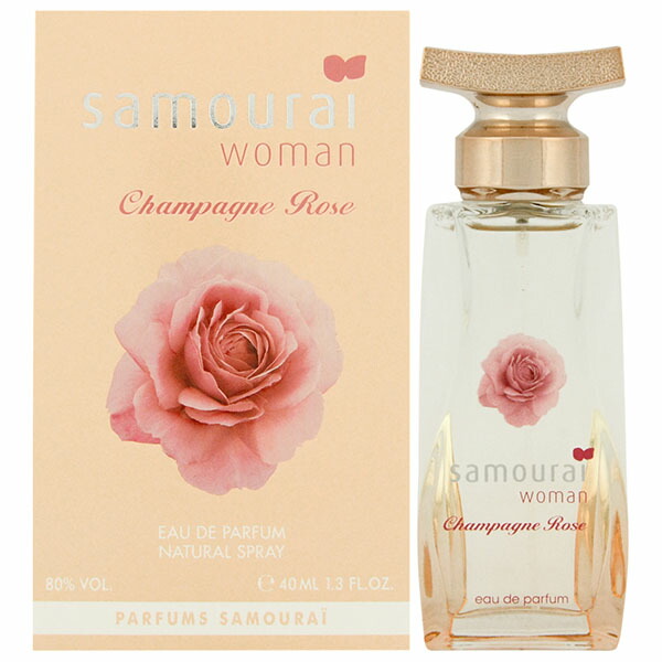 【楽天市場】P2倍・最大1000円offクーポン サムライ SAMOURAI サムライ ウーマン シャンパンローズ EDP SP 40ml ...
