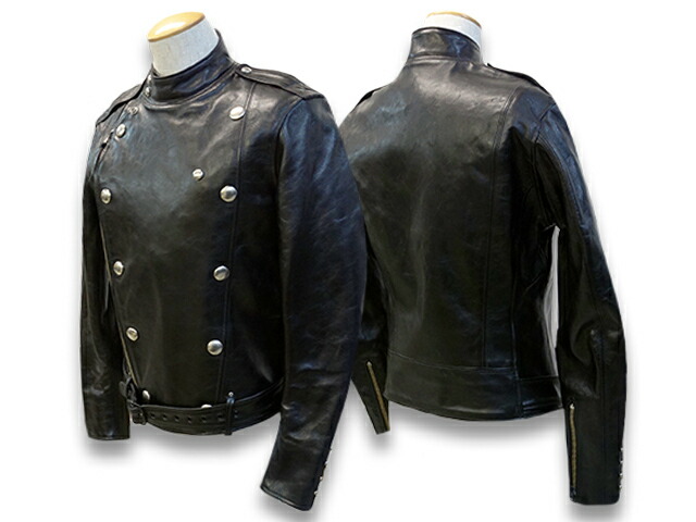 【楽天市場】【FREE WHEELERS/フリーホイーラーズ】「30-40's Motorcycle Jacket Double ...