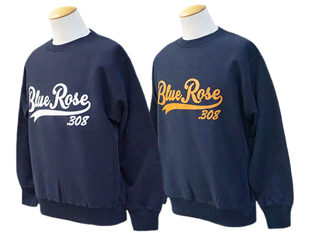 【楽天市場】全2色【BLUE ROSE.308/ブルーローズ.308】「Heavy Weight Crew Neck Sweat ...