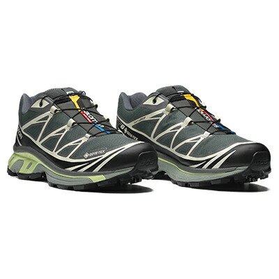 【楽天市場】SALOMON(サロモン) XT-6 GTX Urban Chic/Black/Lime Cream L47581300：リシュ
