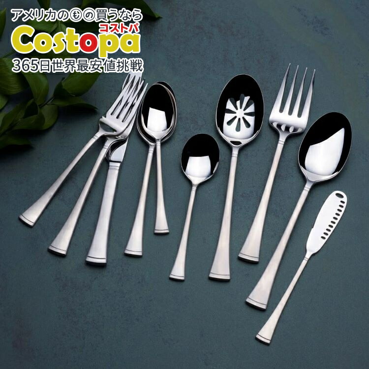 【楽天市場】【アメリカフェア】ミカサ アリス 65ピース フラットウェアセット Mikasa Alyse 65-piece Flatware ...