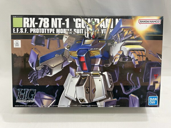 【楽天市場】【中古】【未組立】1/144 HGUC RX-78 ガンダムNT-1 「機動戦士ガンダム0080 ポケットの中の戦争」 [5059158]＜プラモデル＞（代引き不可）6546：新星 ...