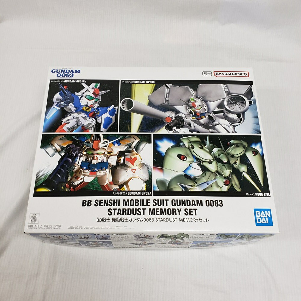 【楽天市場】【中古】【未組立】BB戦士 機動戦士ガンダム0083 STARDUST MEMORYセット [5068316]＜プラモデル＞（代引き不可）6561：新星堂WonderGOO楽天市場店