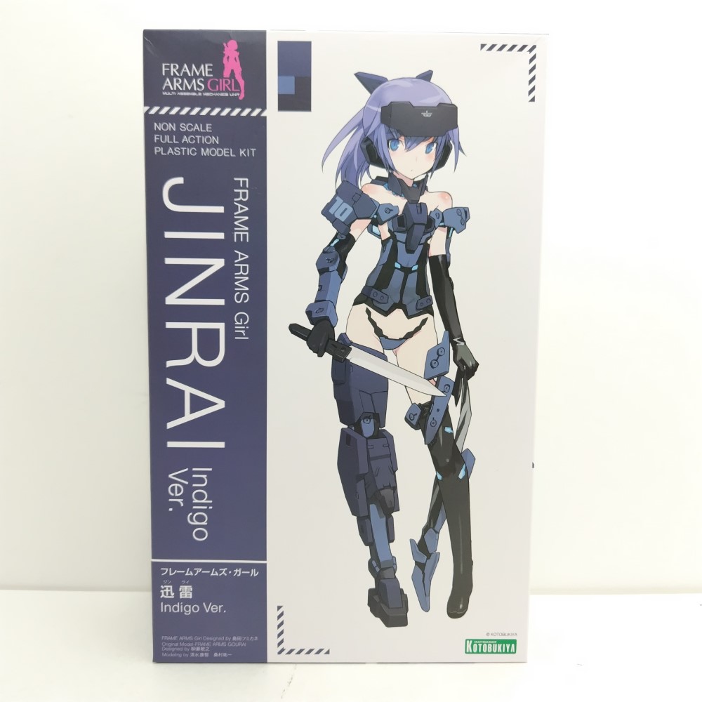 【楽天市場】【中古】【未組立】迅雷 Indigo Ver. 「フレームアームズ・ガール」 [FG018]＜プラモデル＞（代引き不可）6388 ...