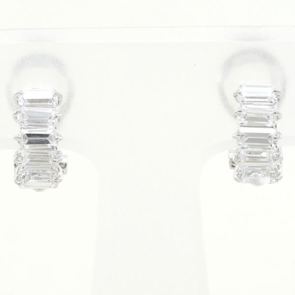 【楽天市場】K14 14金 WG ホワイトゴールド イヤリング ジルコニア 総重量約2.0g ジュエリー 中古 送料無料 新品同様 【中古】【あす楽】 ギフトラッピング無料：ワンダープライス ...