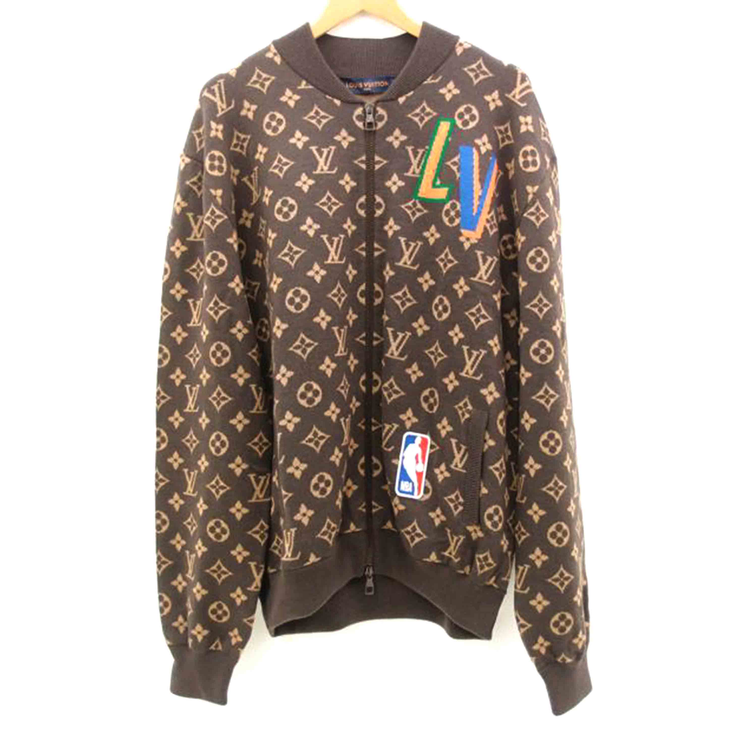 【楽天市場】LOUIS VUITTON ルイ･ヴィトン/NBAモノグラム グラフィックジップアップニットブルゾン/RM212M ZLL HLN11W/XL/ルイ･ヴィトン/SAランク/69 ...