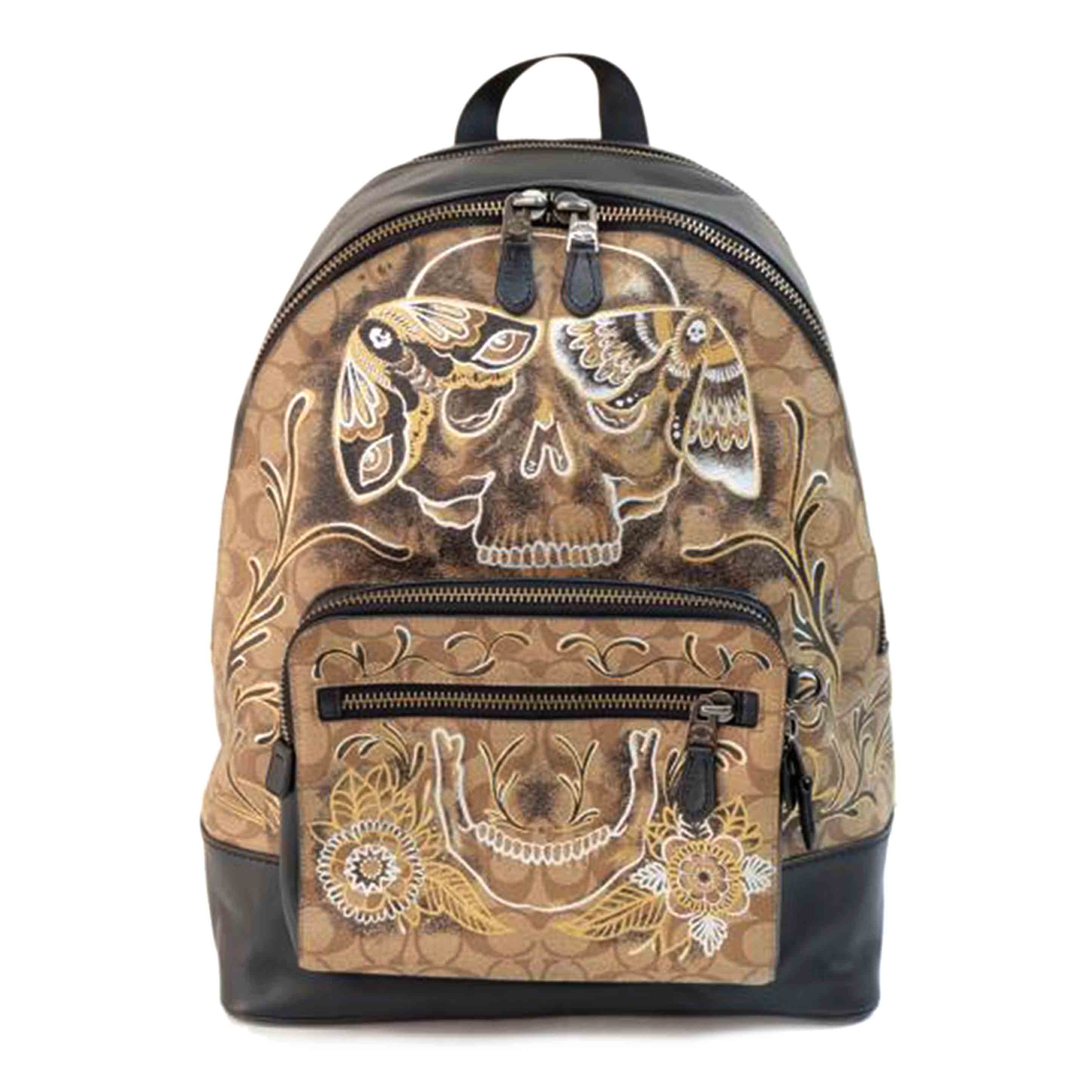 【楽天市場】 COACH コーチ/シグネチャースカルウエストバックパック/F76877/E19**/コーチ/Aランク/71【中古】：ワンダー ...