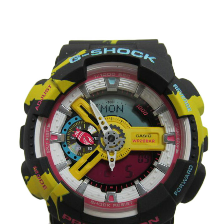 【楽天市場】CASIO カシオ/G-SHOCK/LoL･JINK/クォーツ/GA-110LL-1AJR/G-SHOCK/Aランク/63【中古 ...