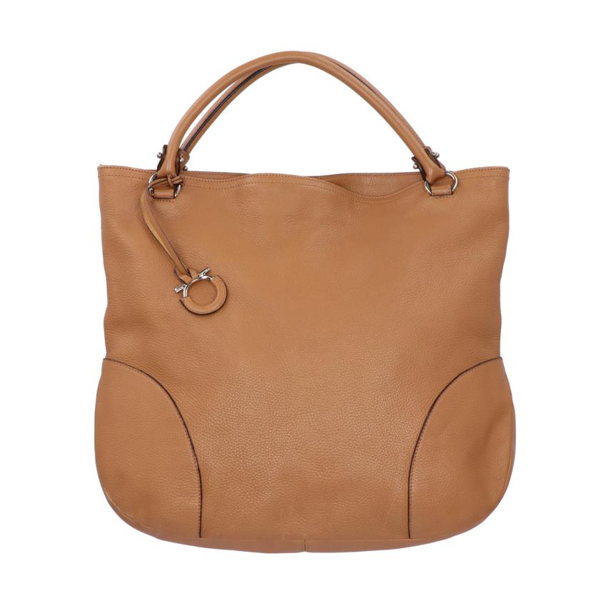 【楽天市場】Ferragamo フェラガモ/レザートート/ブラウン/D037/FJ-**/ブランドバック/ABランク/07【中古】：ワンダー ...