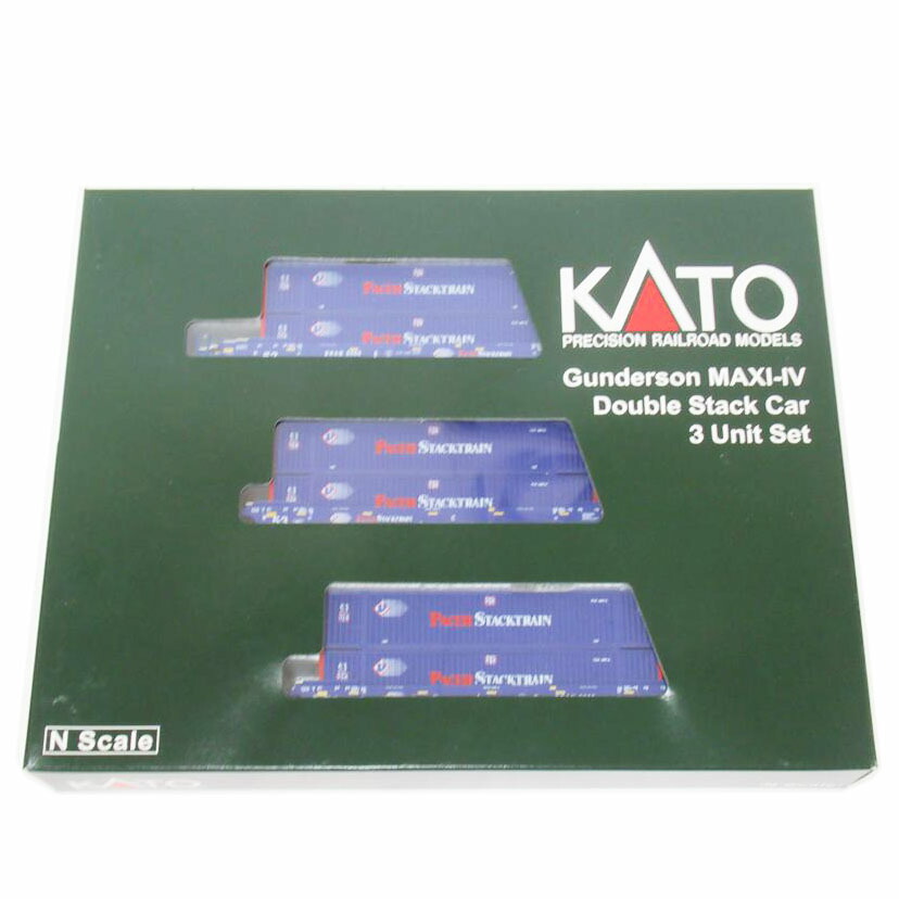 【楽天市場】KATO カトー/Nゲージ/Gunderson MAXI−IV ダブルスタックコンテナ貨車/106-6180/Aランク/63【中古 ...