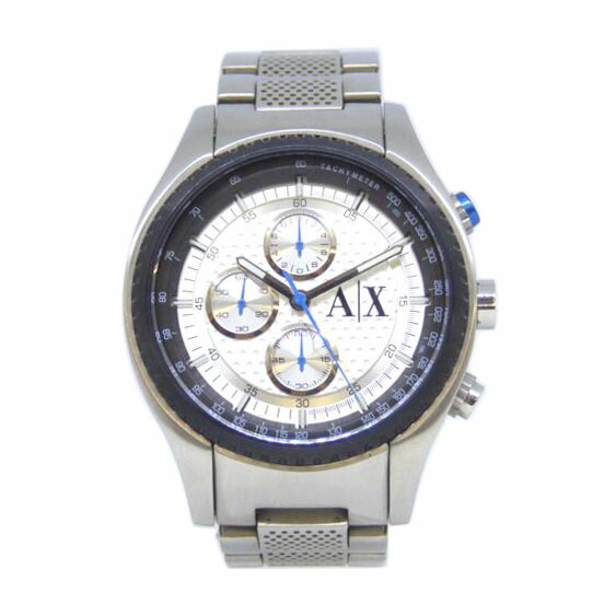 【楽天市場】ARMANI EXCHAGE アルマーニエクスチェンジ/メンズクロノグラフ/クォーツ/AX1602/111***/Bランク/64 ...