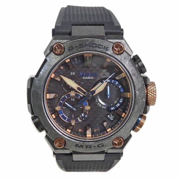 【楽天市場】CASIO カシオ/G−SHOCK/MRGシリーズ/勝色/電波ソーラー時計/Bluetooth機能/MRG-B2000R-1AJR ...