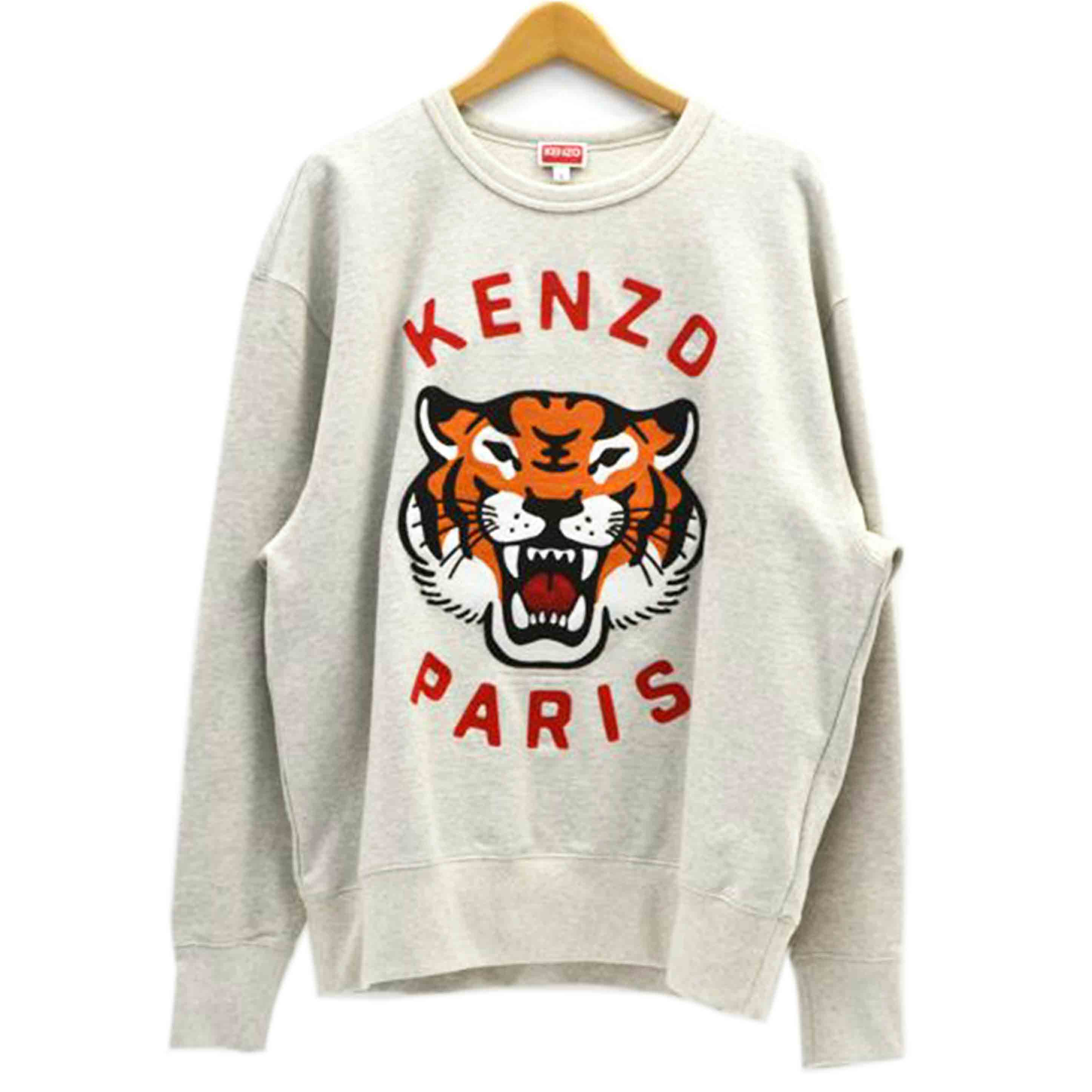 【楽天市場】KENZO ケンゾー/ラッキータイガーロゴスエット/FE58SW0104MF/Bランク/75【中古】：ワンダーレックス 楽天市場店
