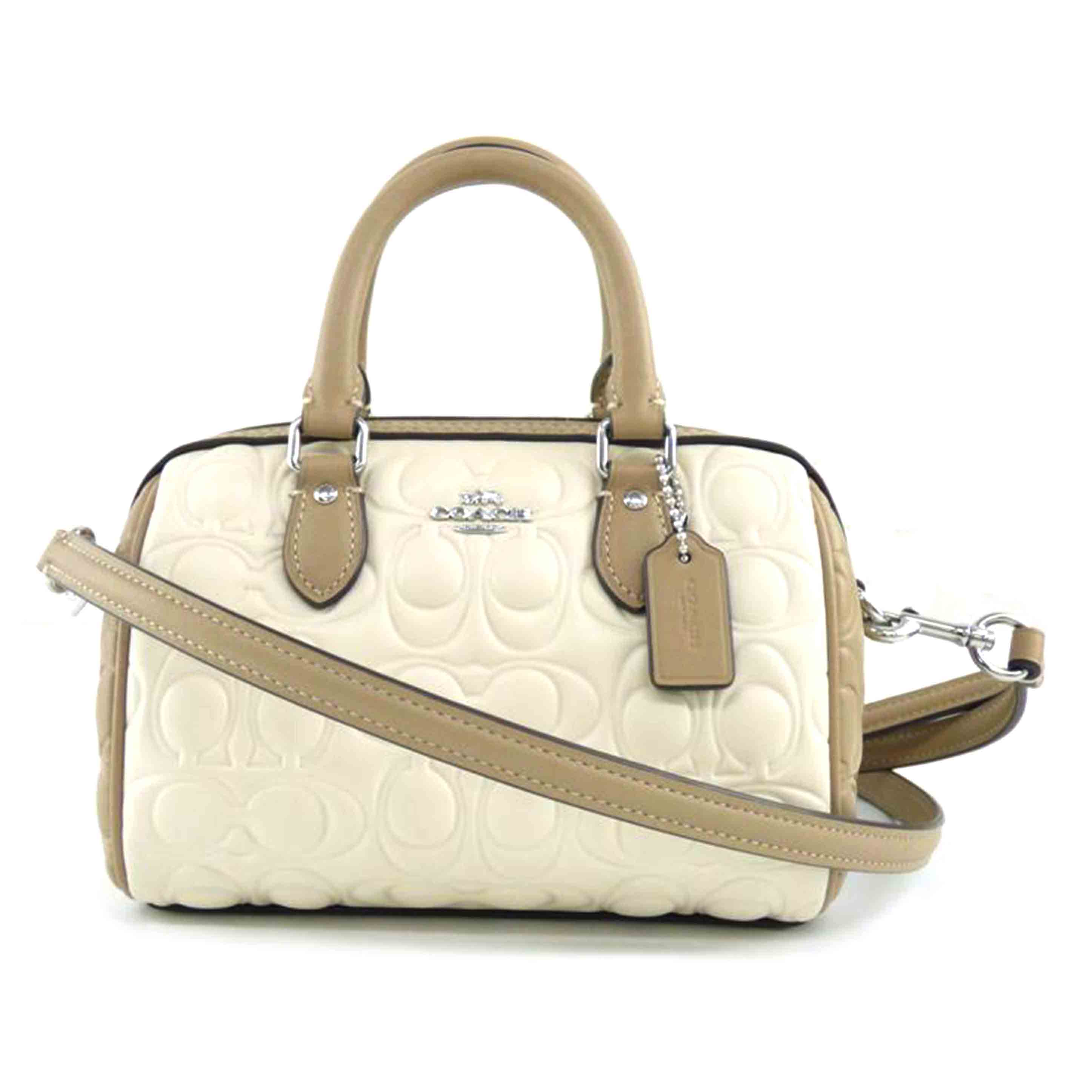 【楽天市場】COACH コーチ/シグネチャー/2WYショルダー/アイボリー/ベージュ/CY744/K24**/Aランク/64【中古】：ワンダー ...