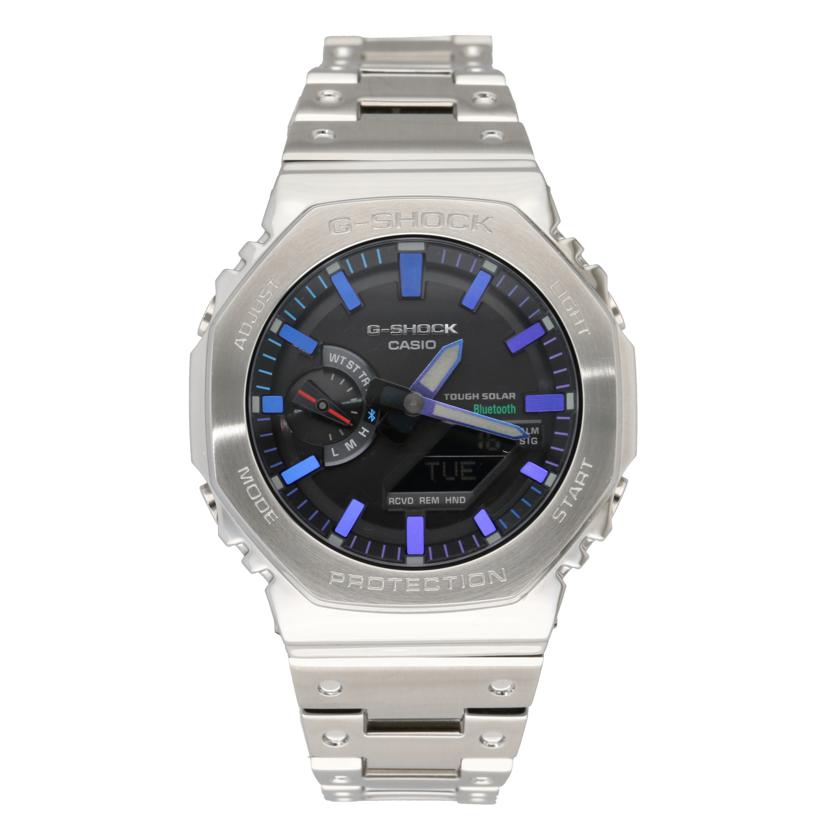 【楽天市場】CASIO カシオ/G−SHOCK/フルメタルレインヴォーカラー /タフソーター/GM-B2100PC-1AJF/569*/A ...