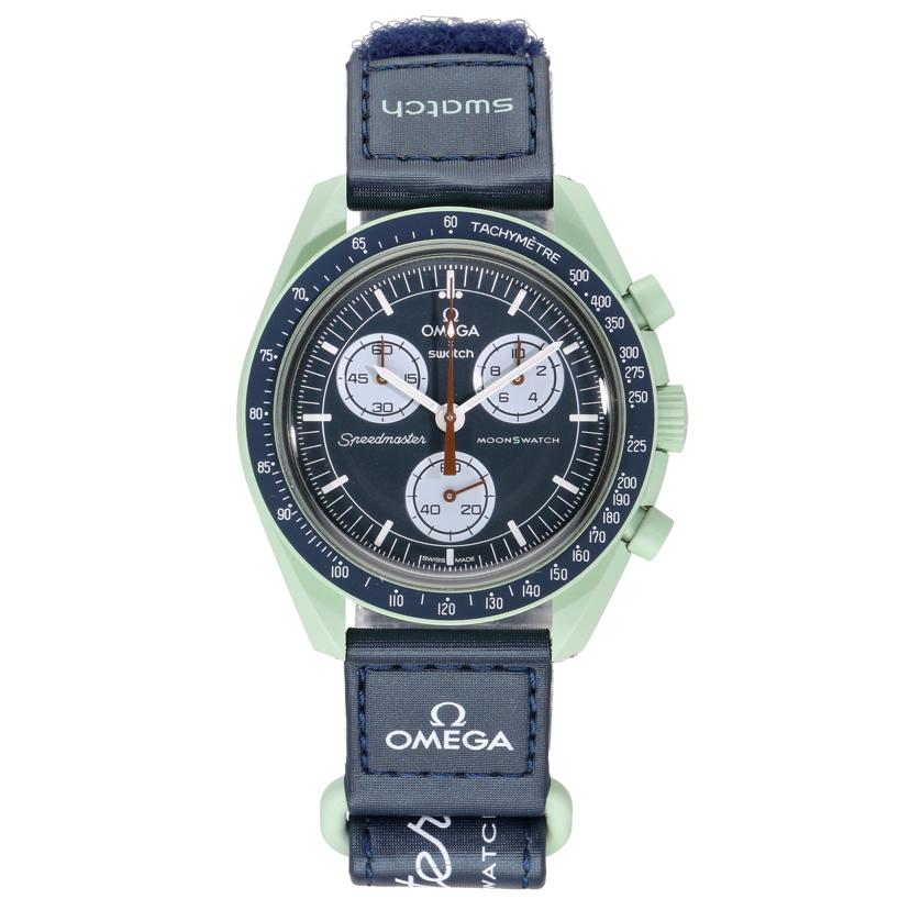 【楽天市場】OMEGA×swatch オメガ×スウォッチ/ムーンスウォッチ/MISSION ON EARTH/クオーツ/SO33G100/A ...