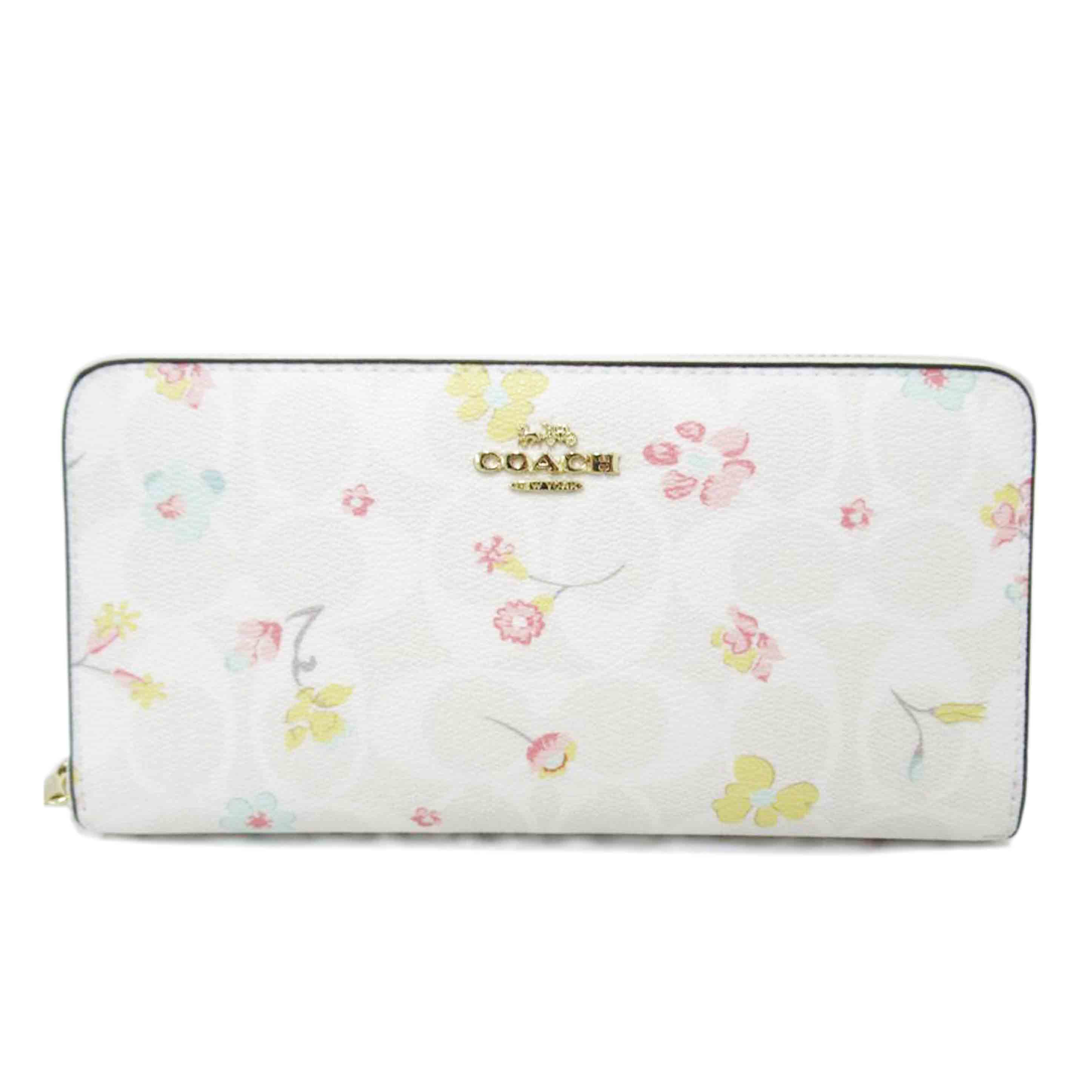 【楽天市場】COACH/ラウンドファスナー長財布/ミスティカル フローラル/C8695/H20**/SAランク/63【中古】：ワンダーレックス ...