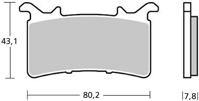 【楽天市場】Brembo / ブレンボ ブレーキパッド Z10 BMW M 1000 RR 2020-2022 | M578Z10：ワンダーテック