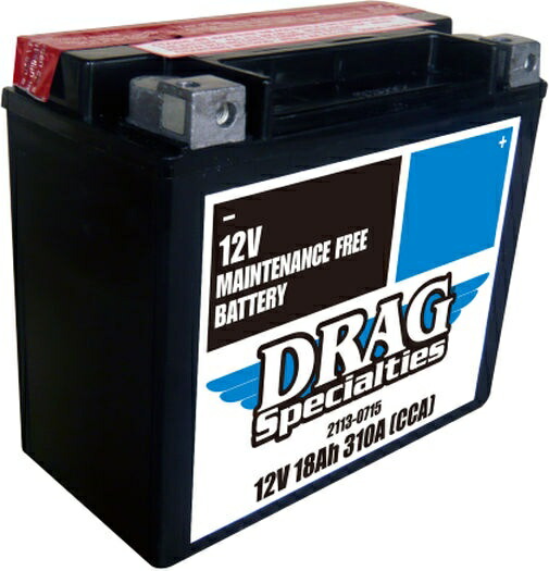 【楽天市場】Drag Specialties BATTERY DRAG YTX20HL-FT | DTX20HL-FT-EU：ワンダーテック
