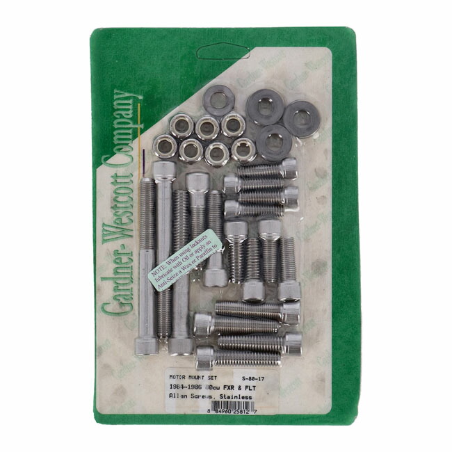 【楽天市場】GARDNER-WESTCOTT MOTOR MOUNT SCREW KIT- SS ALLEN | 513267：ワンダーテック