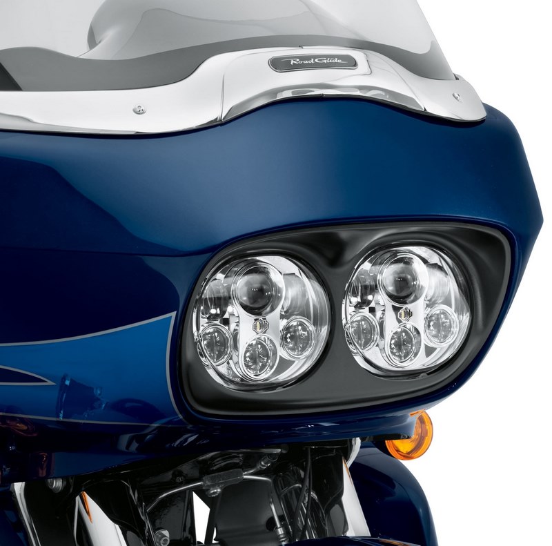 【楽天市場】ハーレーダビッドソン LEDヘッドライト プロジェクター FLHT クローム | 67700109：ワンダーテック