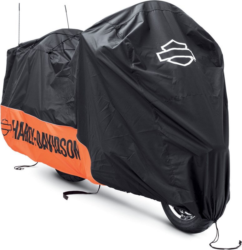【楽天市場】ハーレーダビッドソン モーターサイクルカバー H-Dオレンジ 大 | 93100023：ワンダーテック