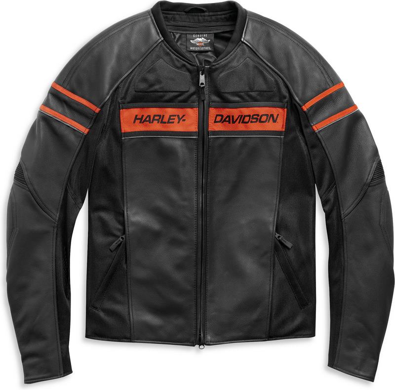 【楽天市場】Harley-Davidson H-D? Brawler" Leather Jacket- Black | 98004-21EH ...