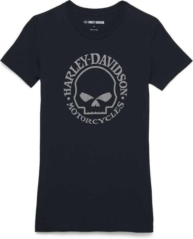 【楽天市場】Harley-Davidson Women'S Skull Graphic Tee- Black | 99154-22VW：ワンダーテック