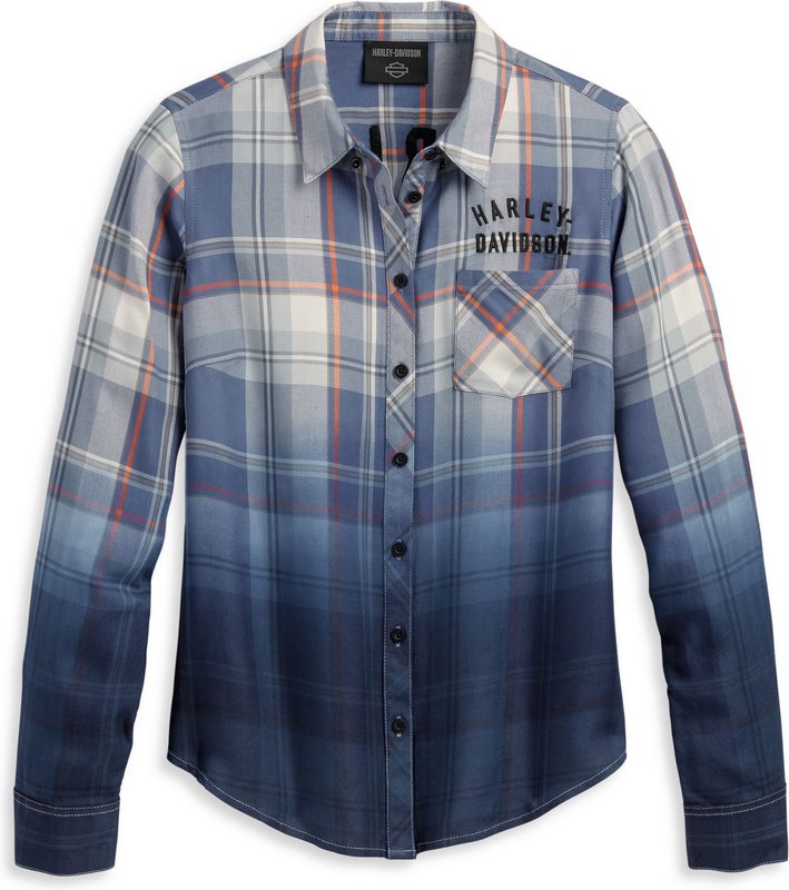 【楽天市場】Harley-Davidson Shirt-Woven- Yarn-dyed plaid | 96271-23VW：ワンダーテック