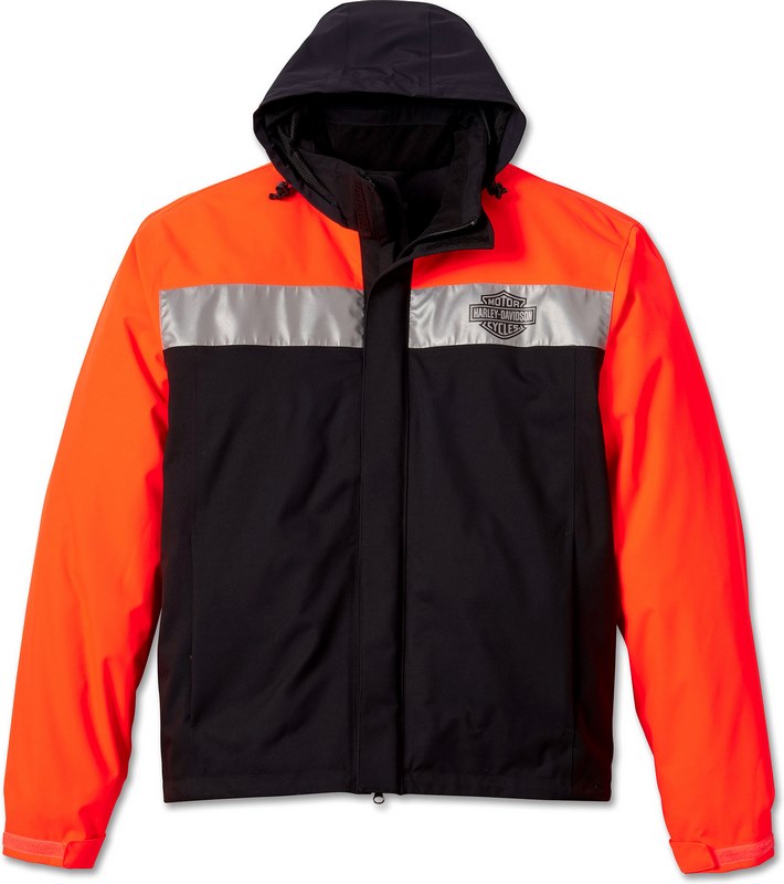 【楽天市場】Harley-Davidson Men'S Full Speed Ii Waterproof Rain Jacket ...