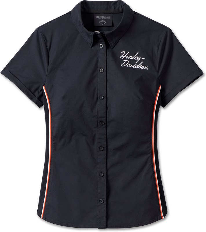 【楽天市場】Harley-Davidson Shirt-Woven- Black Beauty | 99023-23VW：ワンダーテック