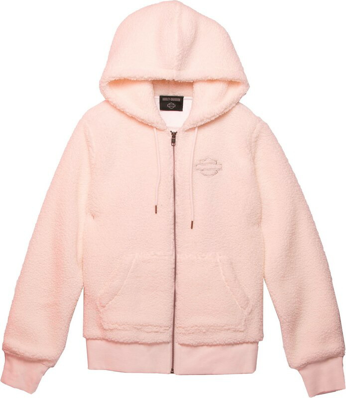 【楽天市場】Harley-Davidson Women'S Enchanted Sherpa Hoodie- Cloud Dancer ...