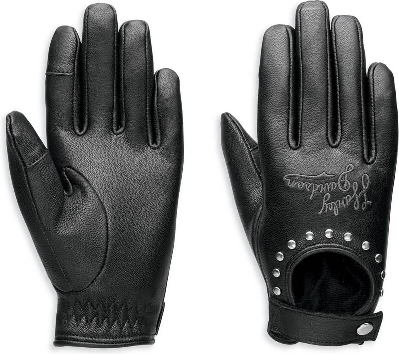 【楽天市場】Harley-Davidson Gloves-Leather- Black | 97704-23VW：ワンダーテック