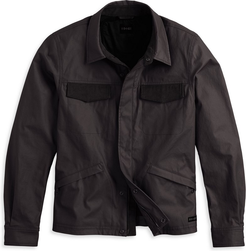 【楽天市場】Harley-Davidson Jacket-Overlook-Hd Adv-Waxed- Black Beauty ...
