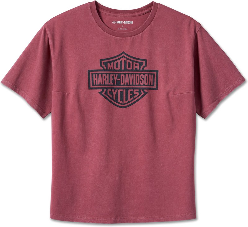 【楽天市場】Harley-Davidson Tee-Knit- Crushed Berry | 96126-24VW：ワンダーテック