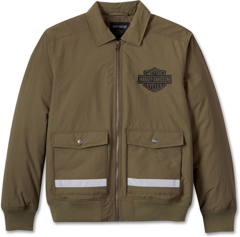 【楽天市場】Harley-Davidson Jacket-Woven- Grape Leaf | 97421-24VM：ワンダーテック