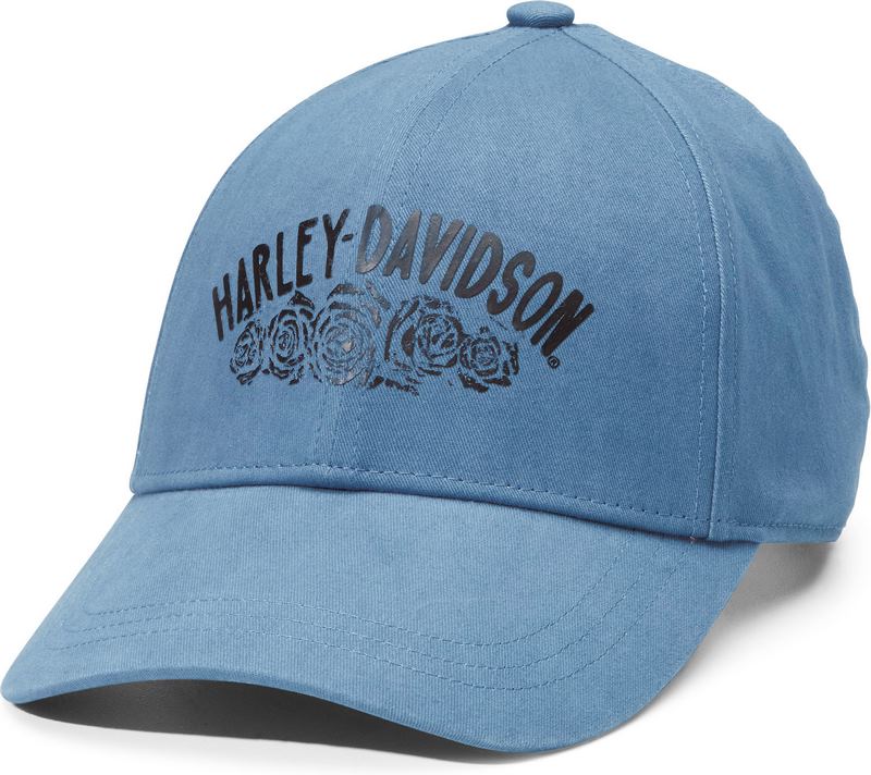 【楽天市場】Harley-Davidson Cap-Bb-Woven- Dusty Blue | 97707-23VW：ワンダーテック