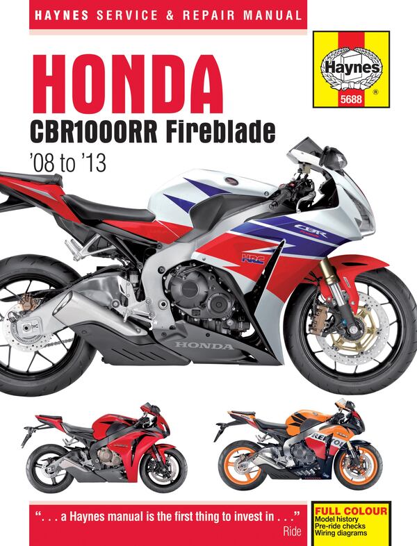 【楽天市場】HAYNES HONDA CBR1000RR FIREBLADE：ワンダーテック
