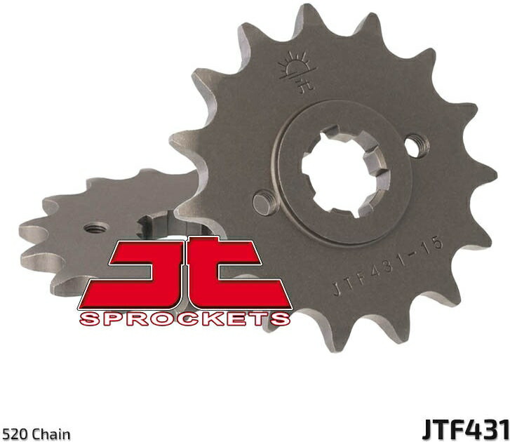【楽天市場】JT スプロケットS Front スプロケット 14 Teeth Steel スタンダード 520 Pitch Type 431 Suzuki RM250 | JTF431.14 ...