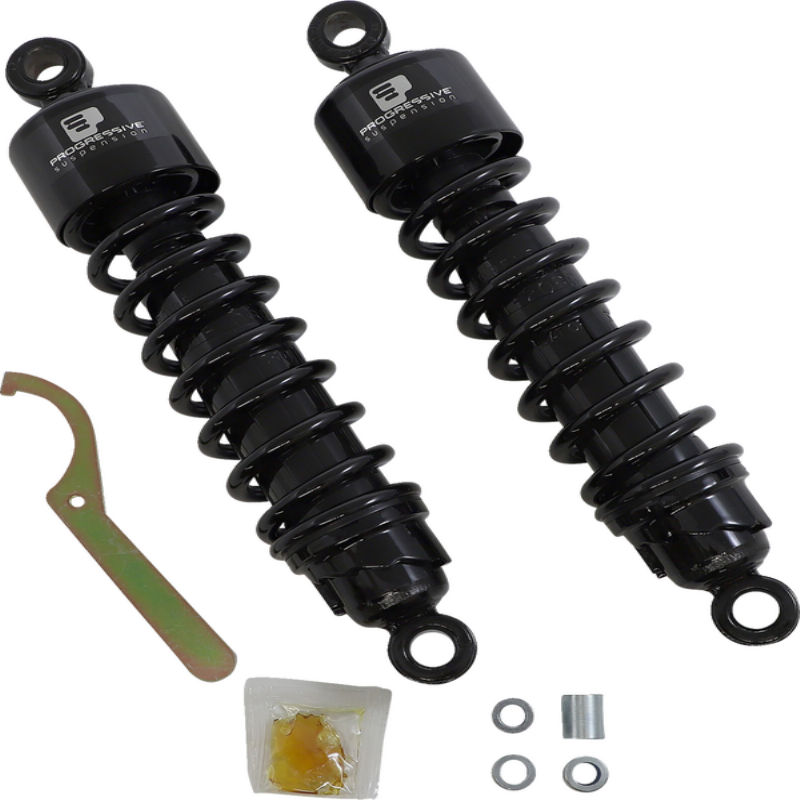 【楽天市場】PROGRESSIVE / プログレッシブサスペンション ショック 412 TRIUMPH 12.5 | 412-4264B ...