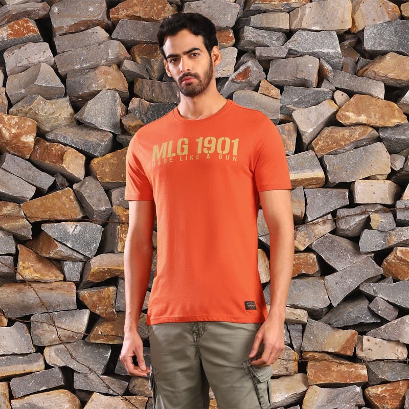 【楽天市場】ROYAL ENFIELD / ロイヤルエンフィールド純正 Mlg Iconic T-Shirts - Rust ...