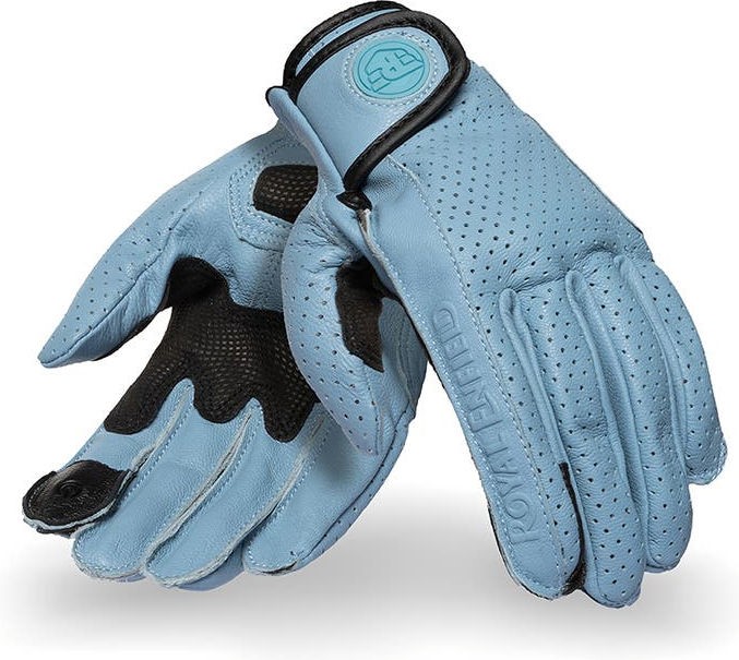 【楽天市場】ROYAL ENFIELD / ロイヤルエンフィールド純正 Summer Riding Women'S Gloves -Blue ...
